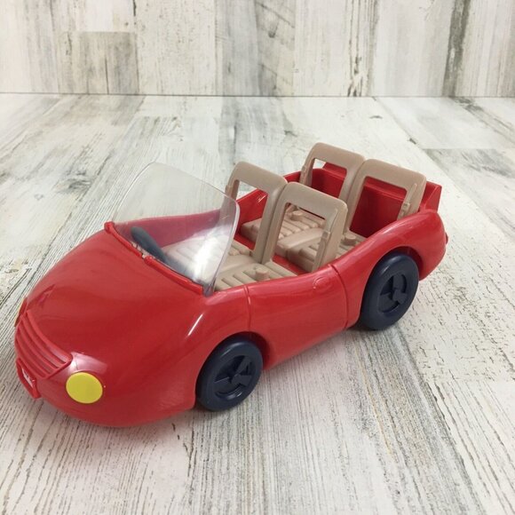 Moose | Toys | Bluey Escape Convertible Red Dream House Car For Bandit ...